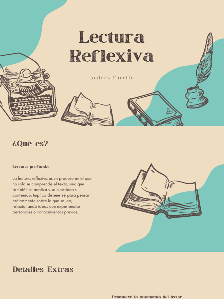 Lectura Reflexiva | PDF