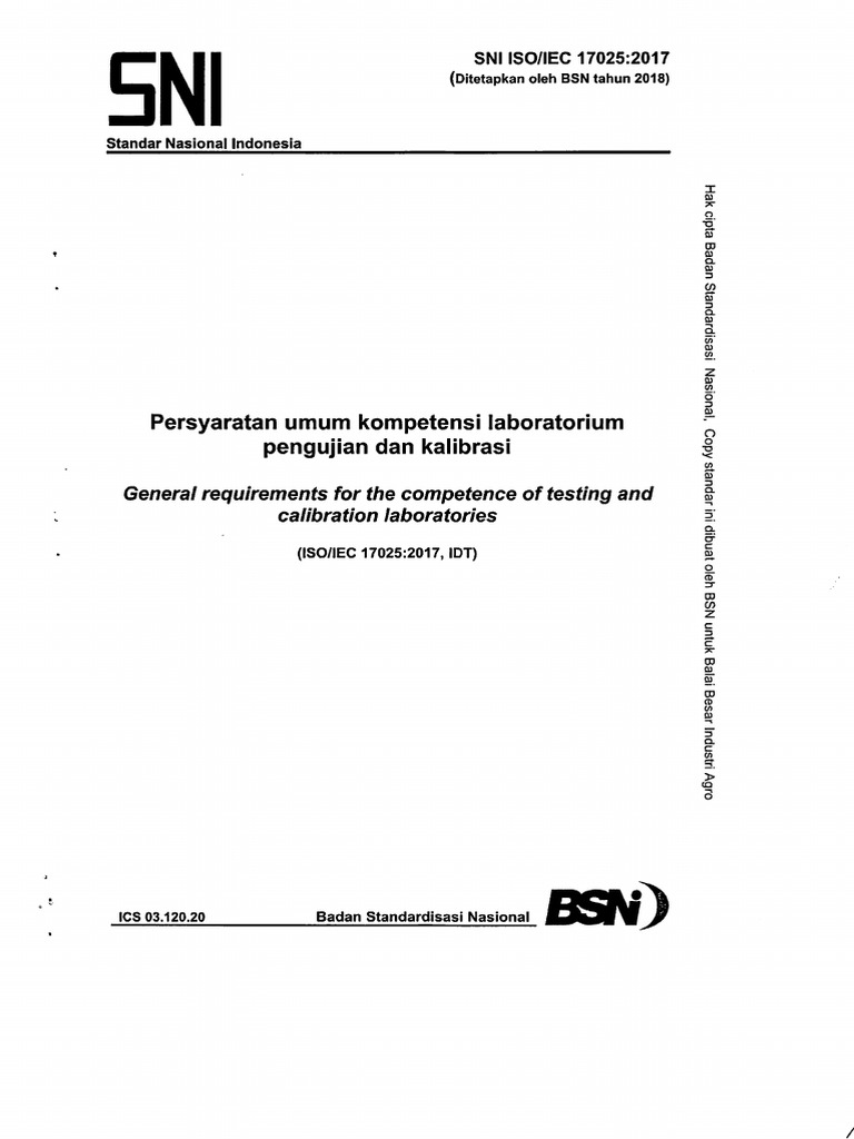 Iso 17025 2017 | PDF