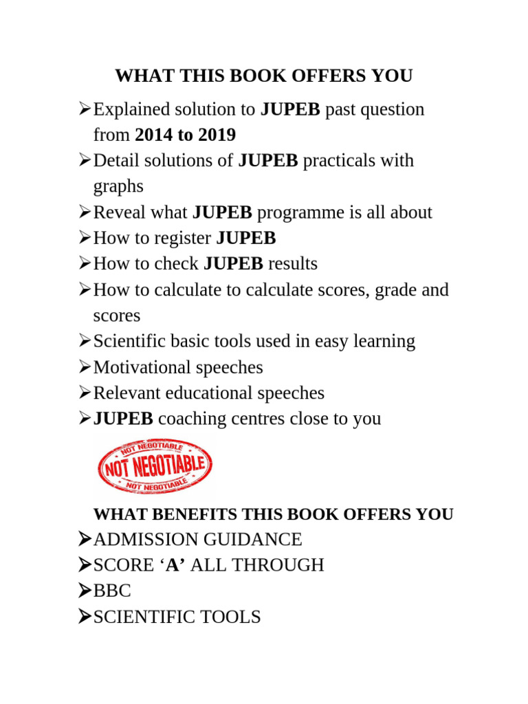 What This Book Offers You | PDF