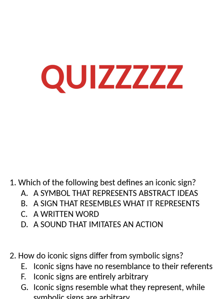 BSCRIM 2A QUIZ | PDF | Symbols | Semiotics
