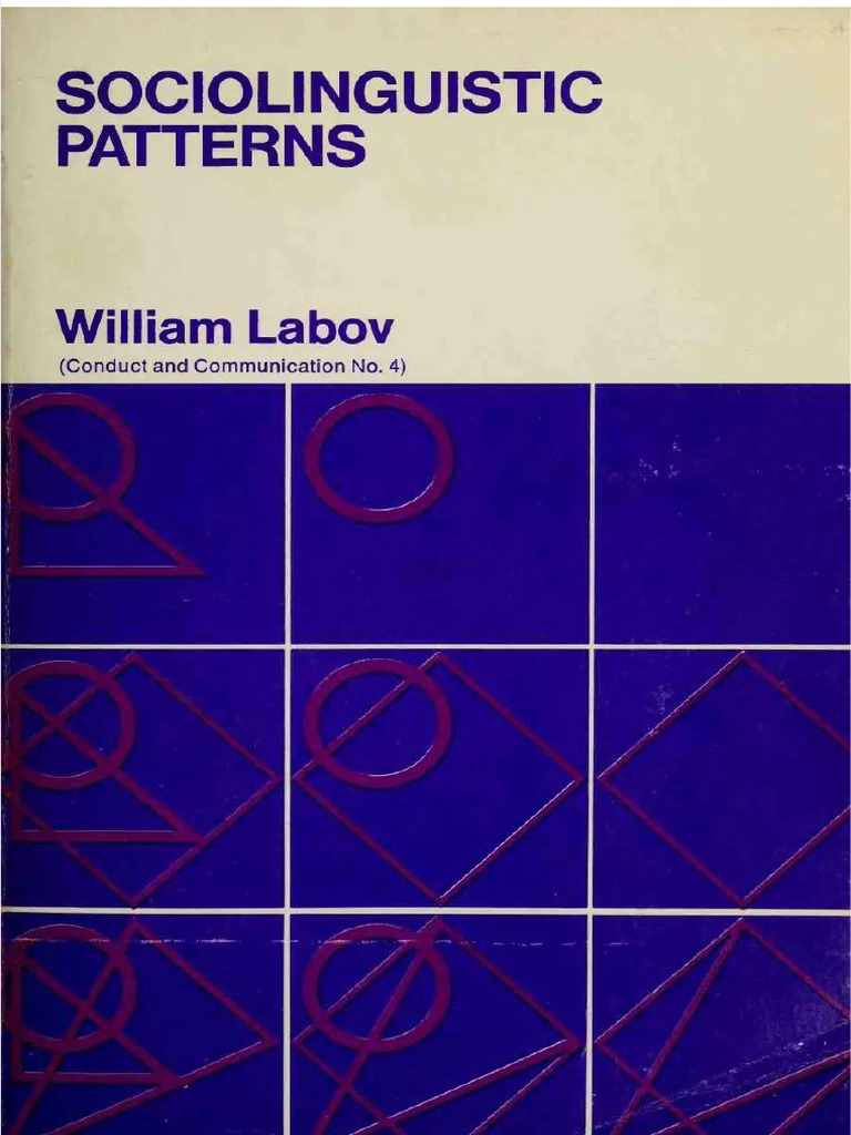 Labov William Sociolinguistic Patterns Compress | PDF