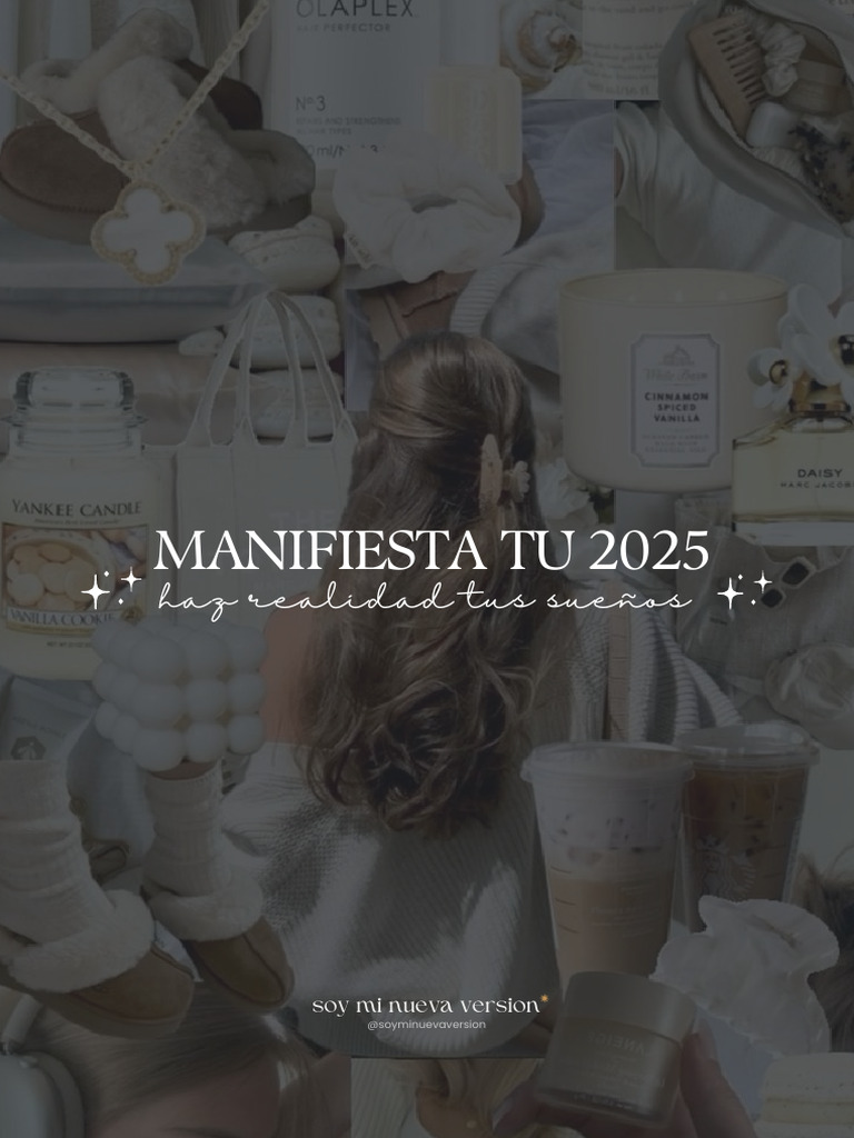 Manifiesta Tu 2025 El Año de Crear Todo Lo Que Sueñas | PDF