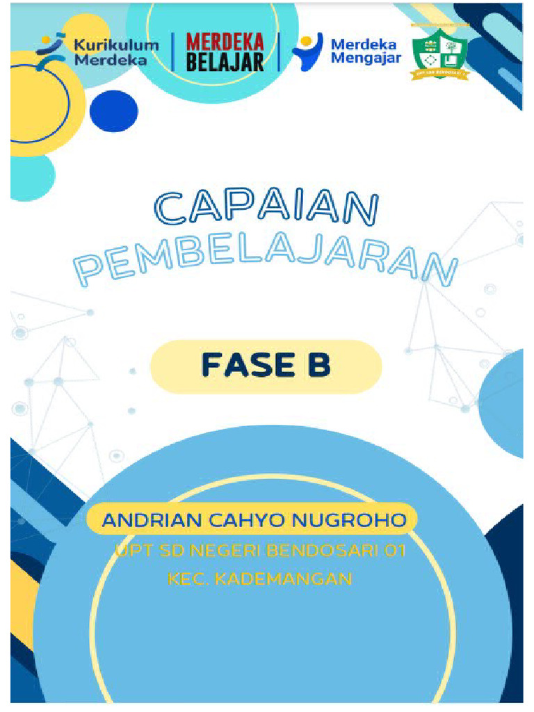 Capaian Belajar Bahasa Indonesia | PDF