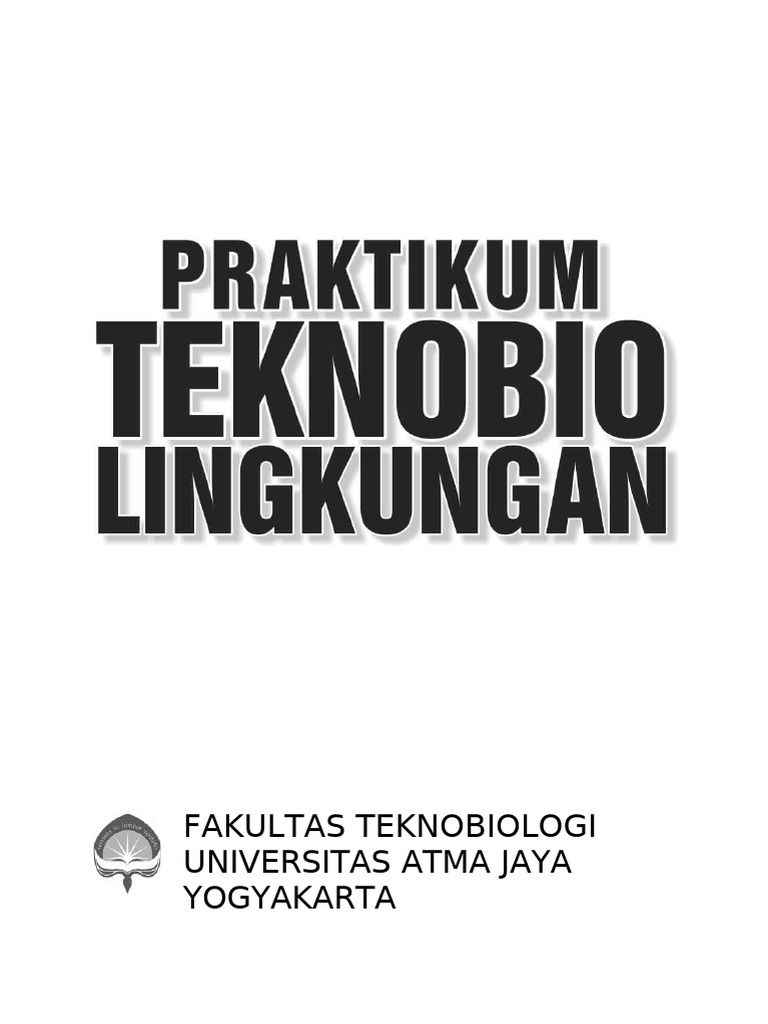 Buku-Pedoman-Praktikum-Teknobio-Lingkungan | PDF