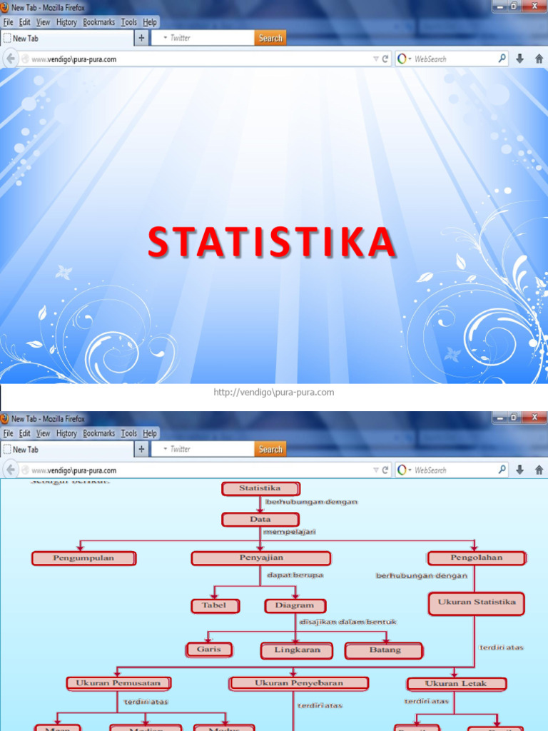 Presentasi Matematika Kelas Xi Statistika | PDF