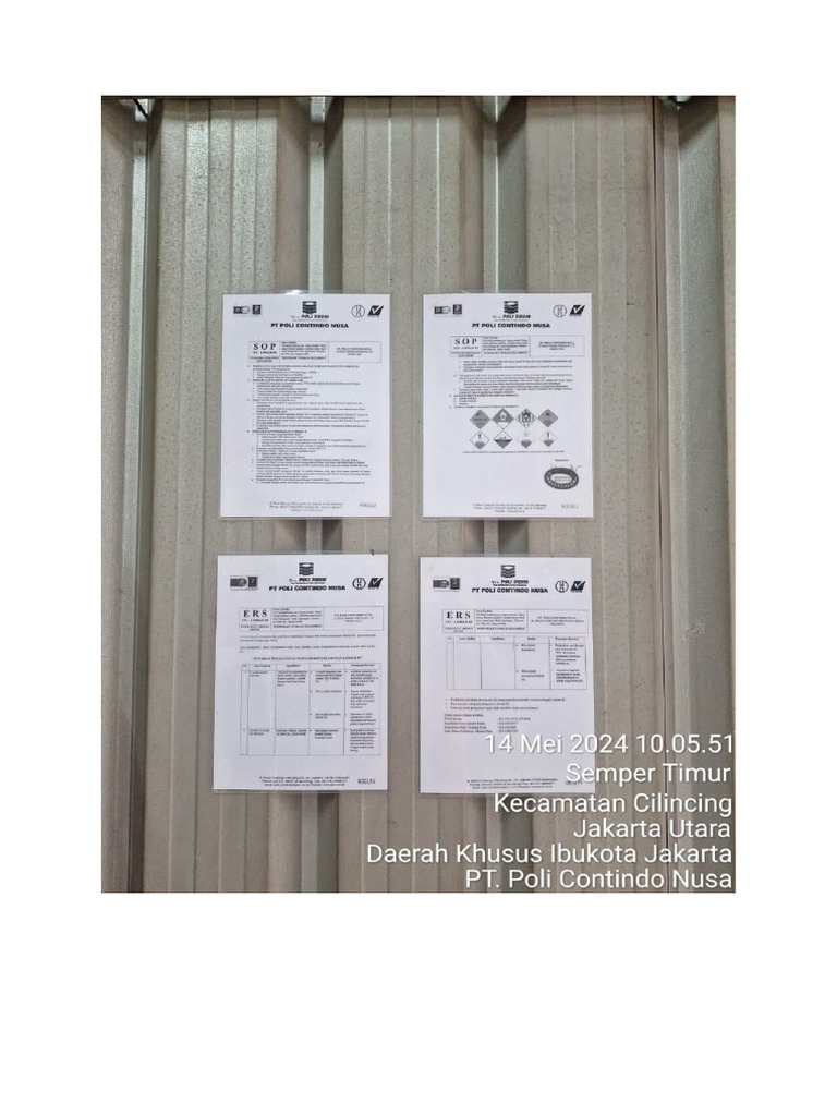 Tanggap Darurat Di TPS B3 | PDF