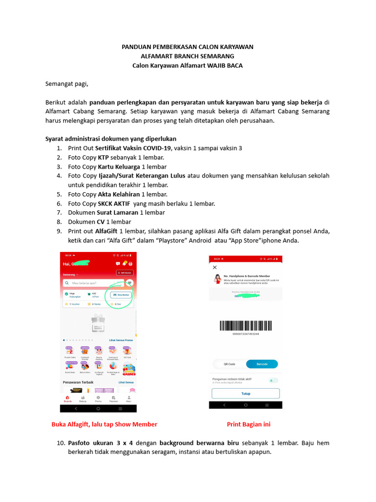 Syarat Pemberkasan TAS | PDF