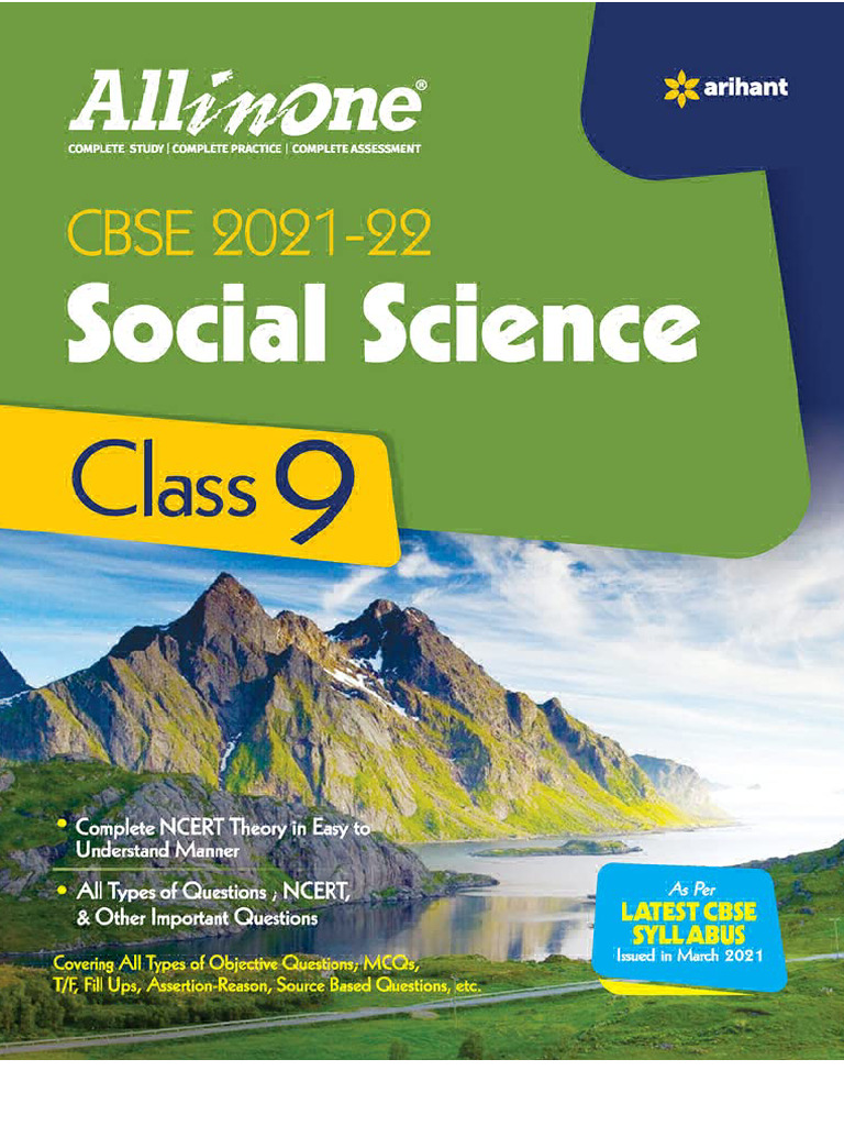 Arihant Class 9th All in One SST | PDF