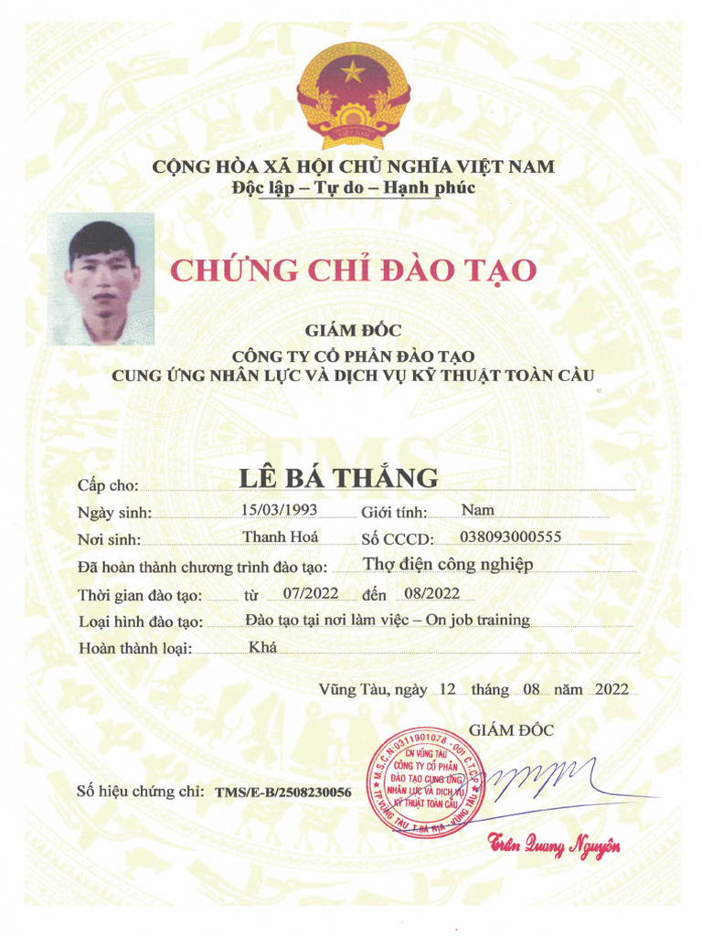 056-Tho Dien CN-Le Ba Thang | PDF