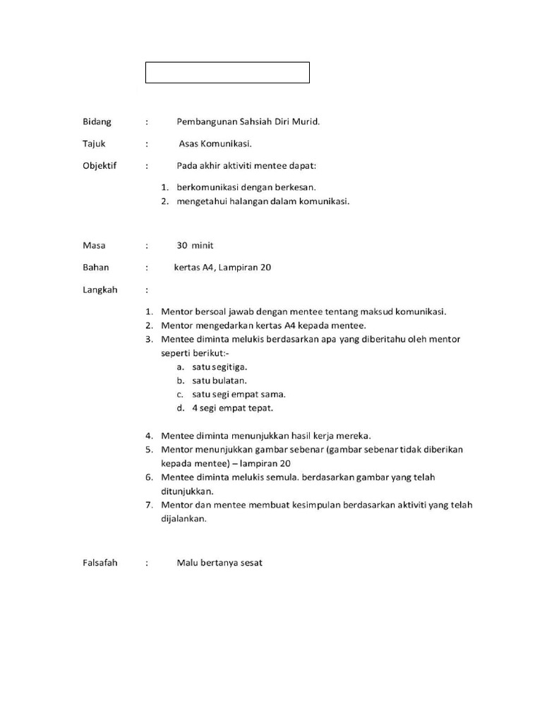 Modul Mentor Mentee 2 | PDF