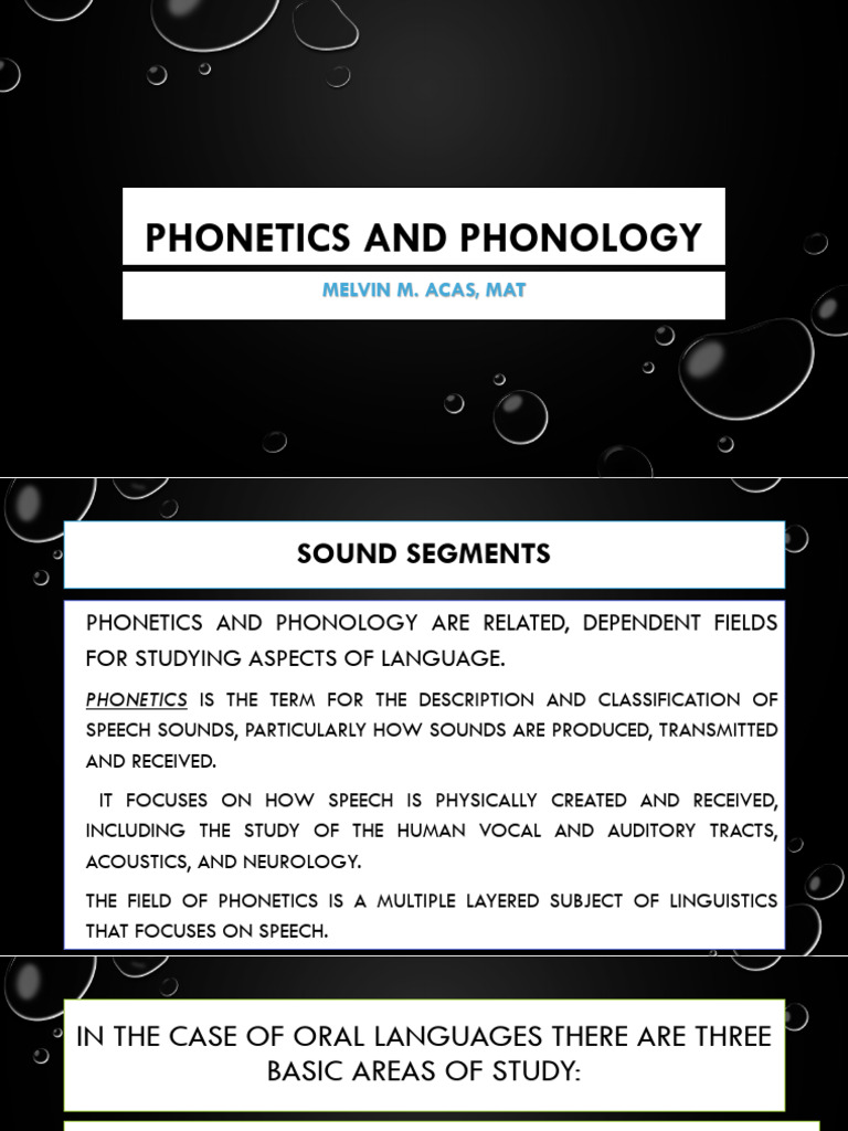 Phonetics and Phonology 1 | PDF | Vowel | Phonetics