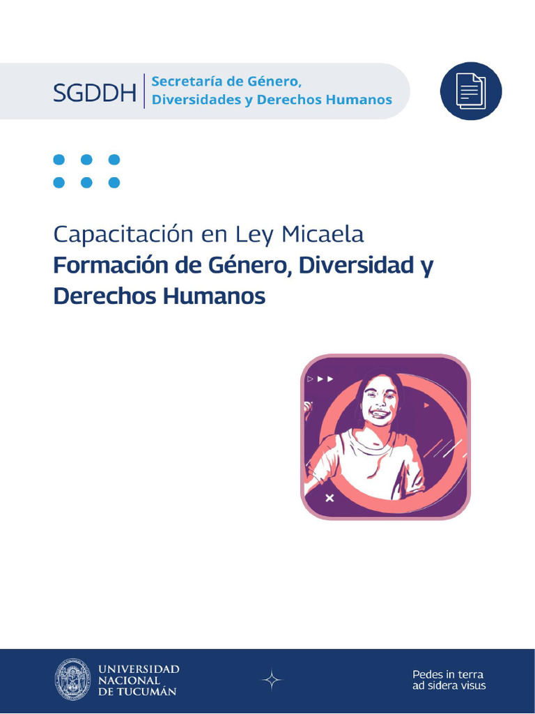 Unidad1-Ley Micaela | PDF | La violencia contra las mujeres | Derechos humanos