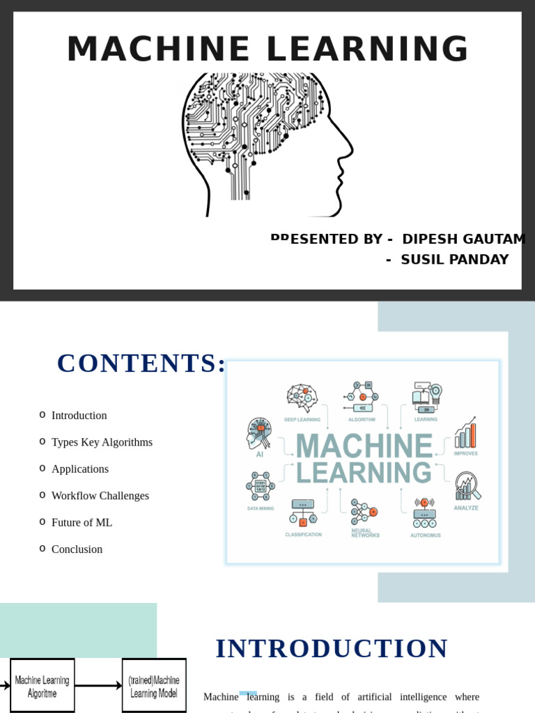Machine Learning PPT - Updated | PDF | Machine Learning | Computing