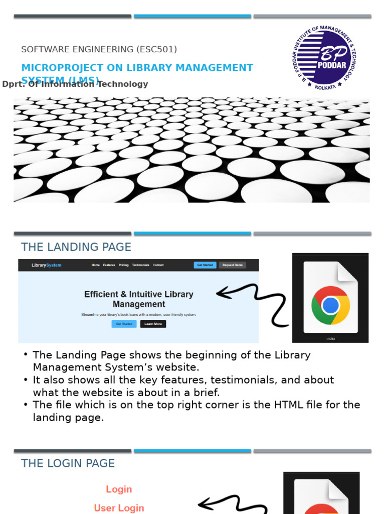 Library Management System Overview | PDF