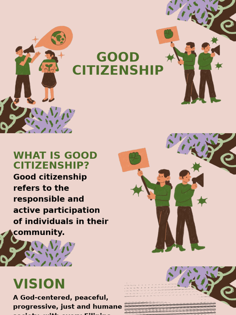 Good Citizenship | PDF