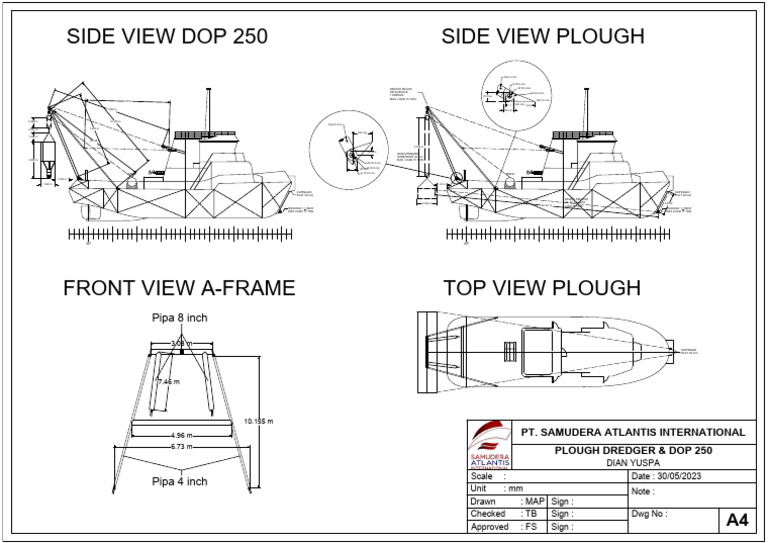 Desain Plough & Dop 250 Dyi | PDF | Manufactured Goods