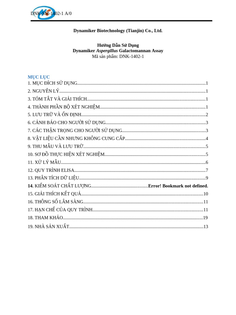 HDSD - Aspergillus Galactomannan | PDF