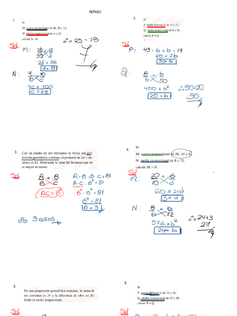 2do Sec Aritmetica Clase | PDF