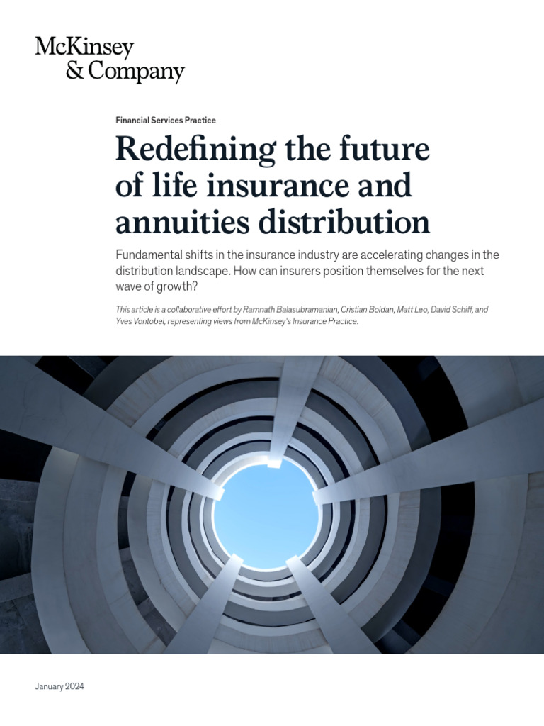 Redefining the Future of Life Insurance and Annuities Distribution Vf ...
