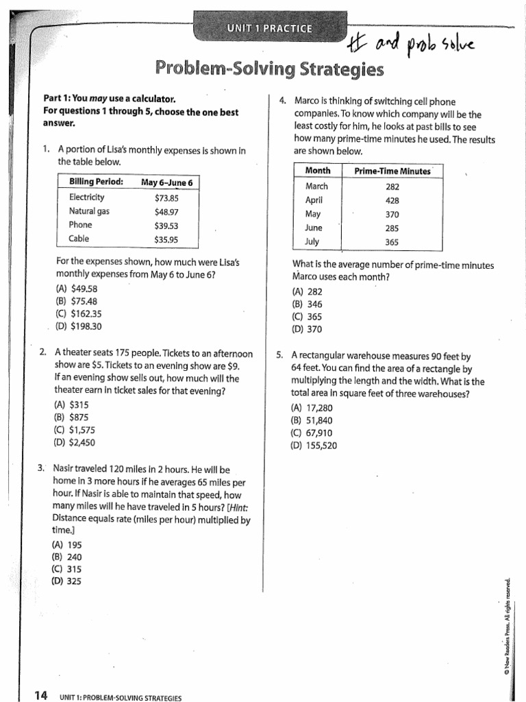 Problemsolving | PDF