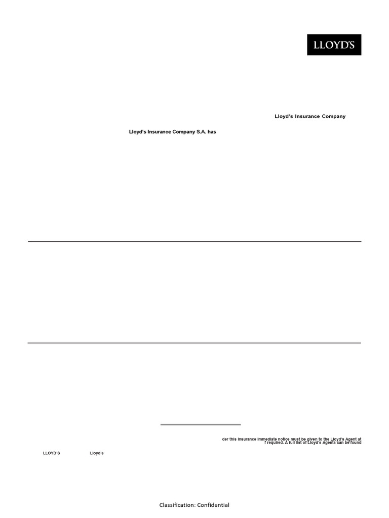 Marine Insurance Certificate Guide | PDF | Insurance | Legal Liability