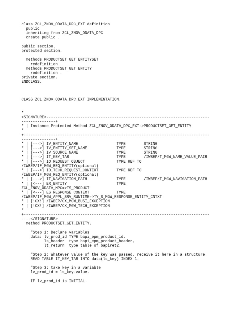 31 OData GET Implementation | PDF | Parameter (Computer Programming) | Computing