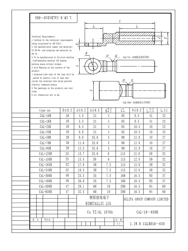 Cal 10 630B | PDF | Chemical Substances | Steel