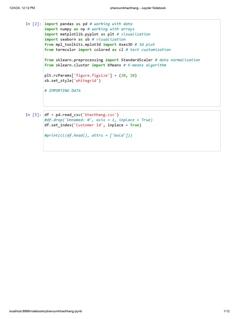 Phancumkhachhang Jupyter Notebook Pdf Algorithms Computer Programming