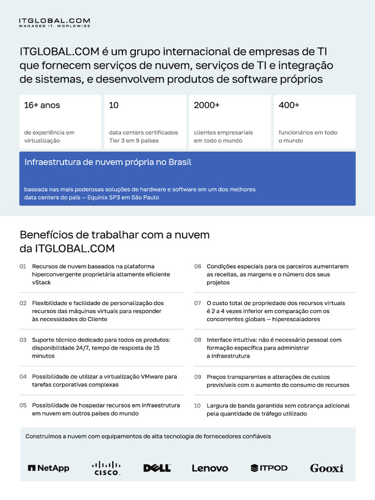 Onepager Cloud BR | PDF