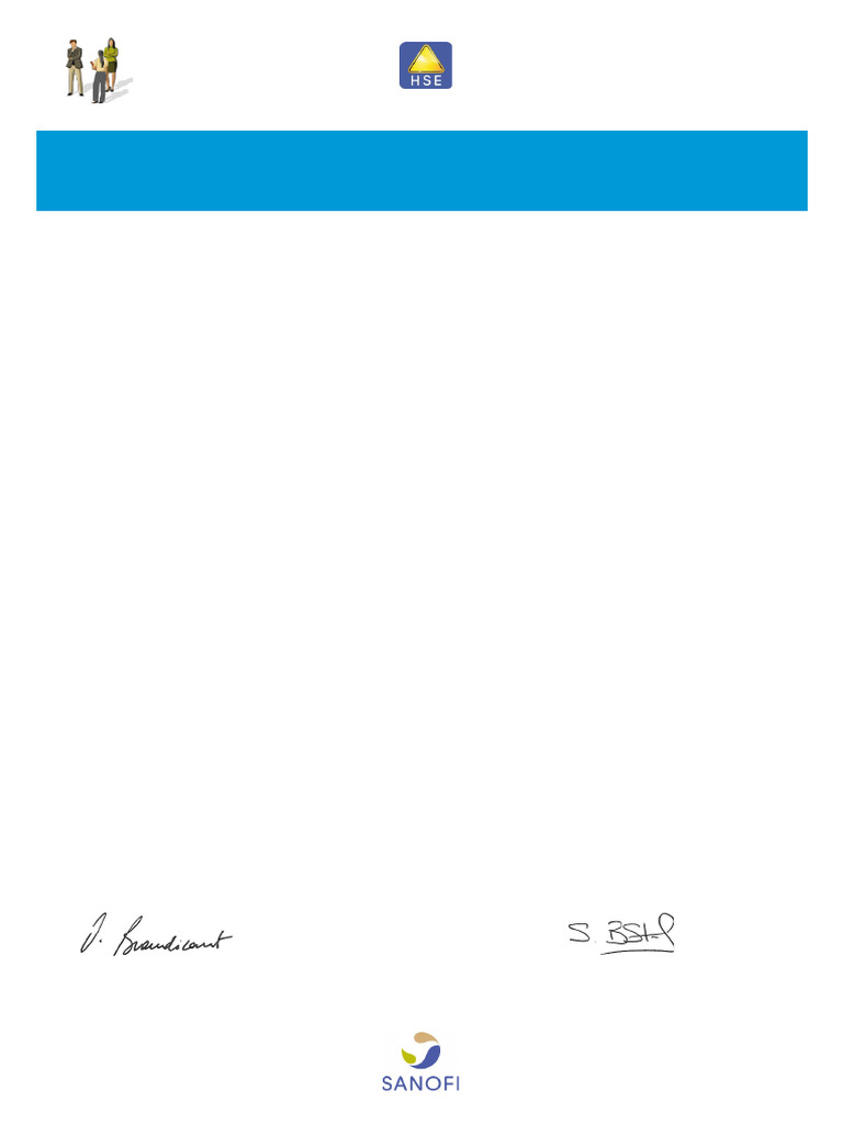 Sanofi HSE Policy Overview | PDF