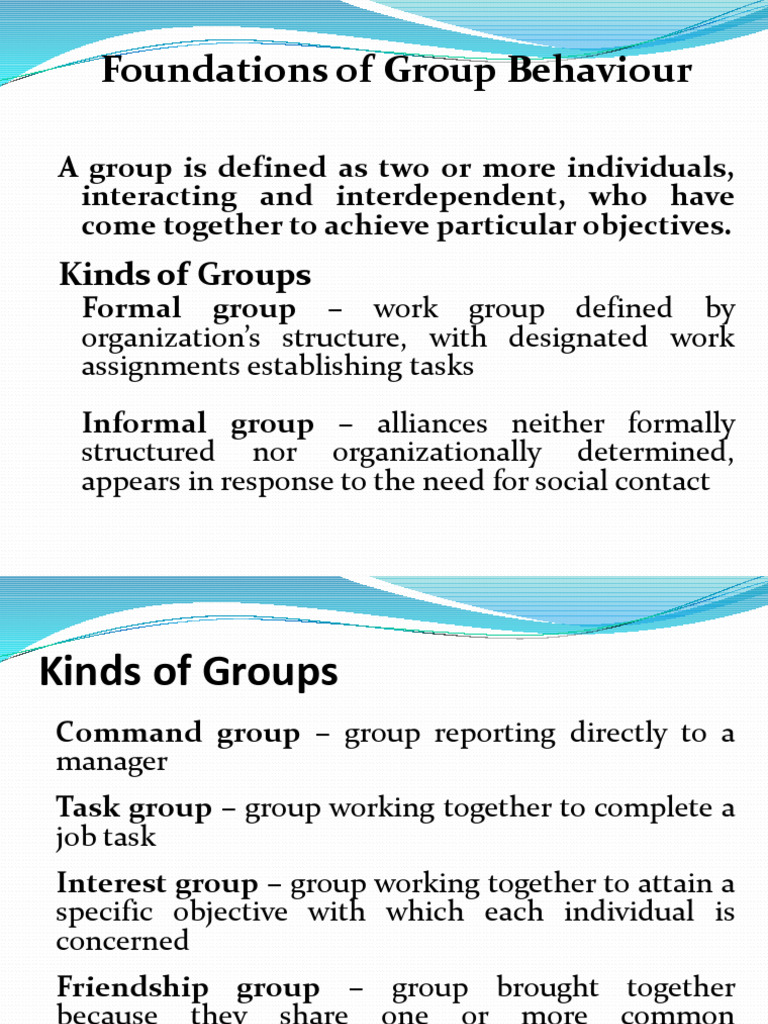 GROUPS | PDF | Conformity | Leadership