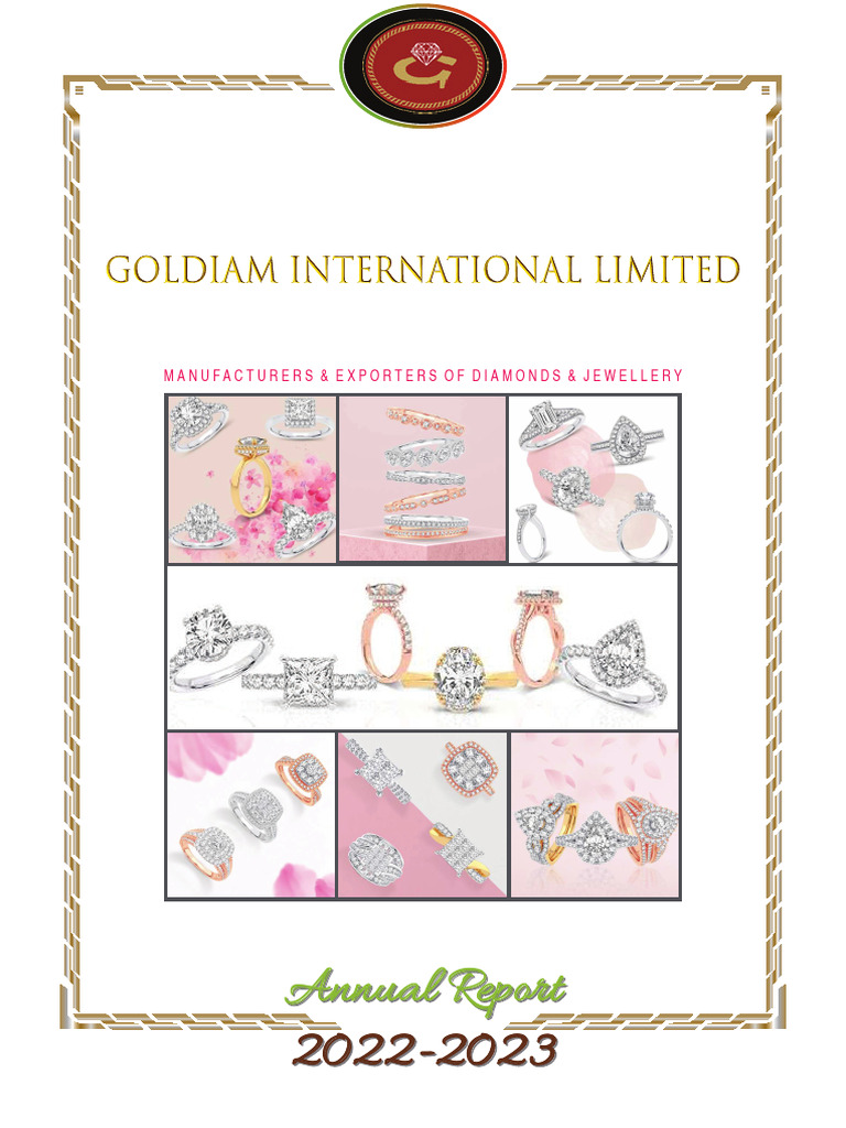 Goldiam International Annual Report 2022-23 | PDF | Electronic Voting ...