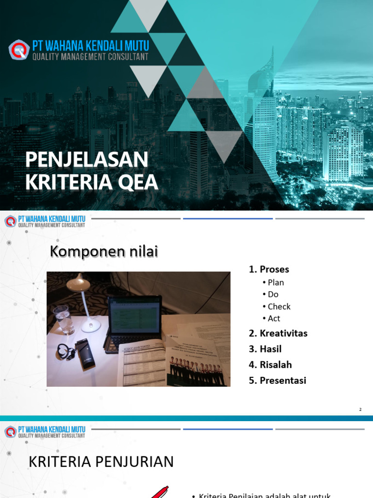 Kriteria Penilaian QCC | PDF
