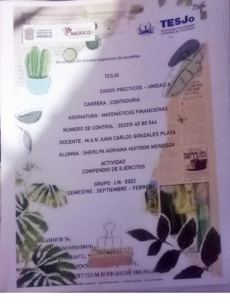 Compendio de Ejercicios | PDF