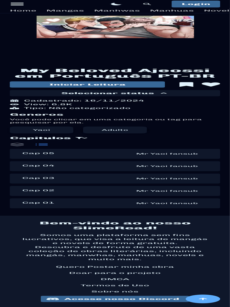 Ler My Beloved Ajeossi em Português PT-BR - SlimeRead | PDF