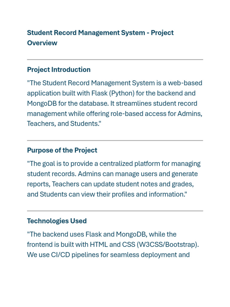 Student Record System with Flask | PDF | Computer Engineering | Software Development