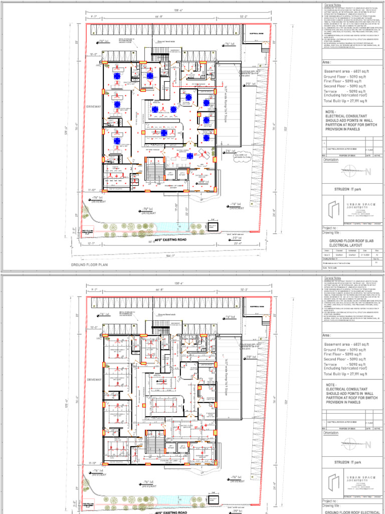 Struzon Electrical Layout 21.10.2024 | PDF