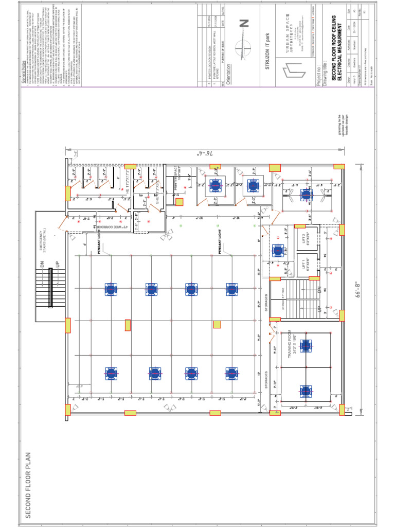 Struzon 2nd Floor Ceiling Points Marking | PDF