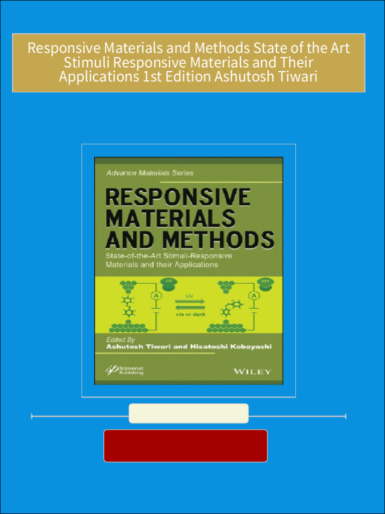 Instant ebooks textbook Responsive Materials and Methods State of the ... Instant ebooks textbook Responsive Materials and Methods State of the ...