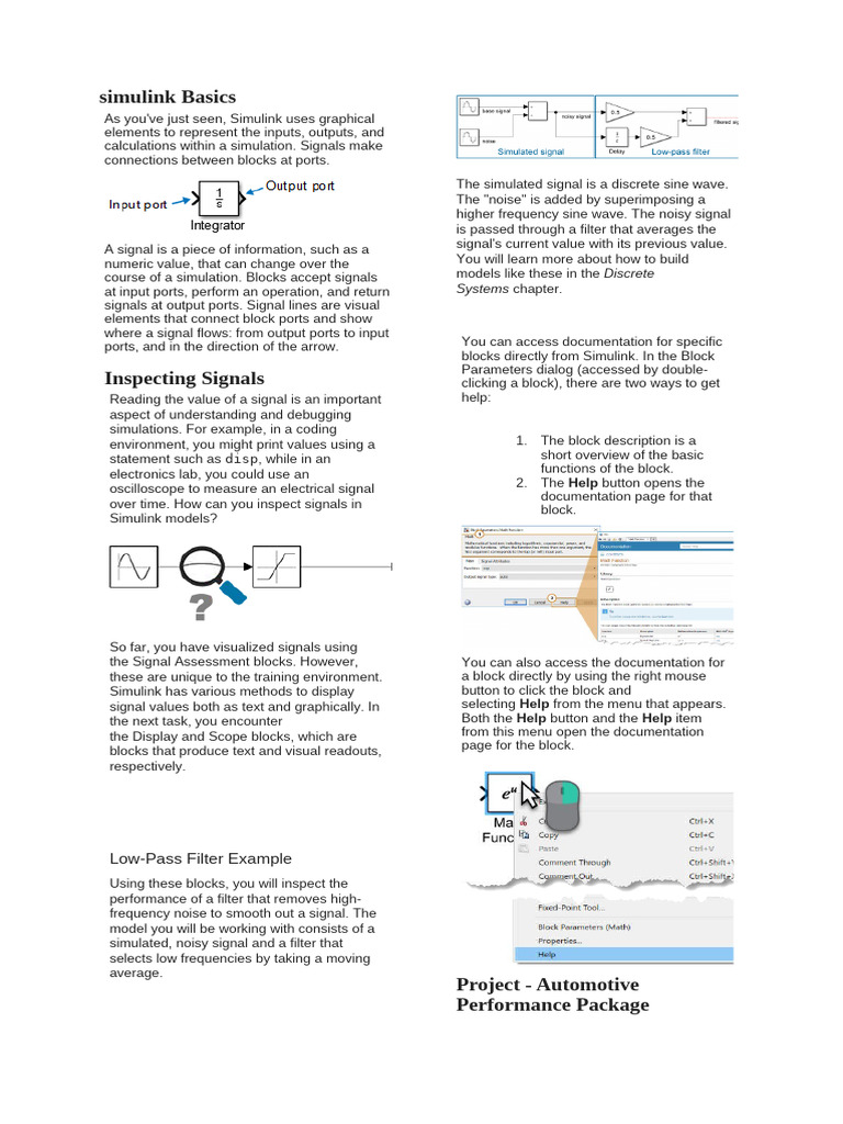 Simulink Basics for Signal Processing | PDF | Filter (Signal Processing ...