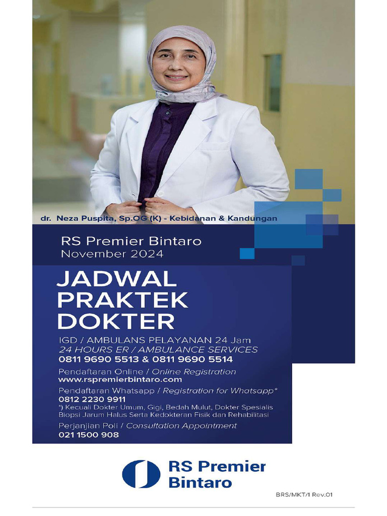 Jadwal Dokter RSPB Mobile 10 Page - NOV2024 - Compressed | PDF