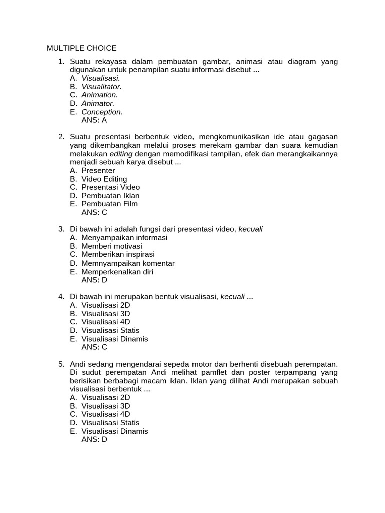 Soal Pat Genap 2022 Simdig | PDF