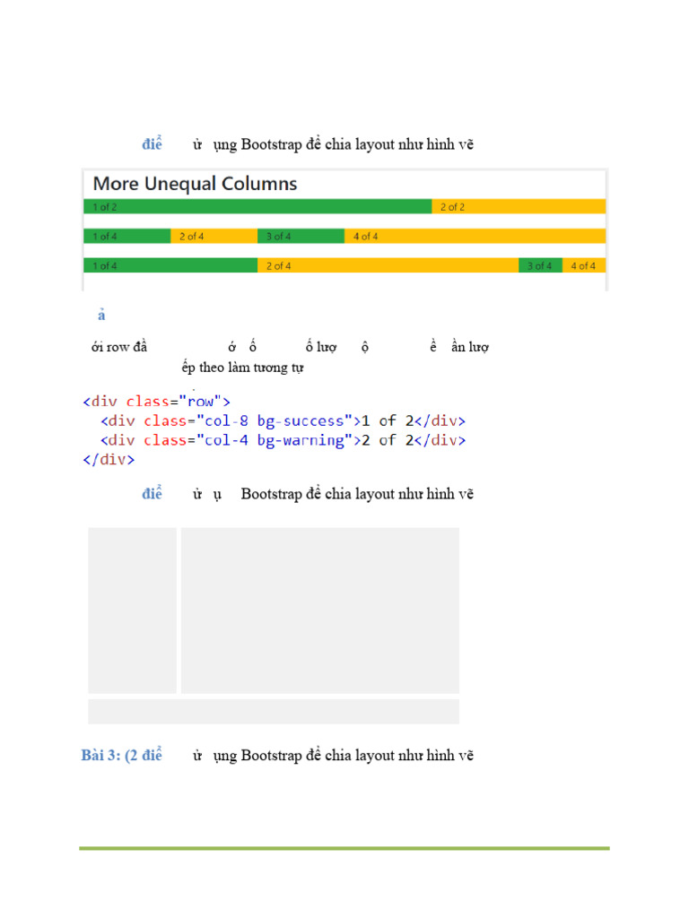 Lab 07 - Overview of Bootstrap, Bootstrap Layout | PDF