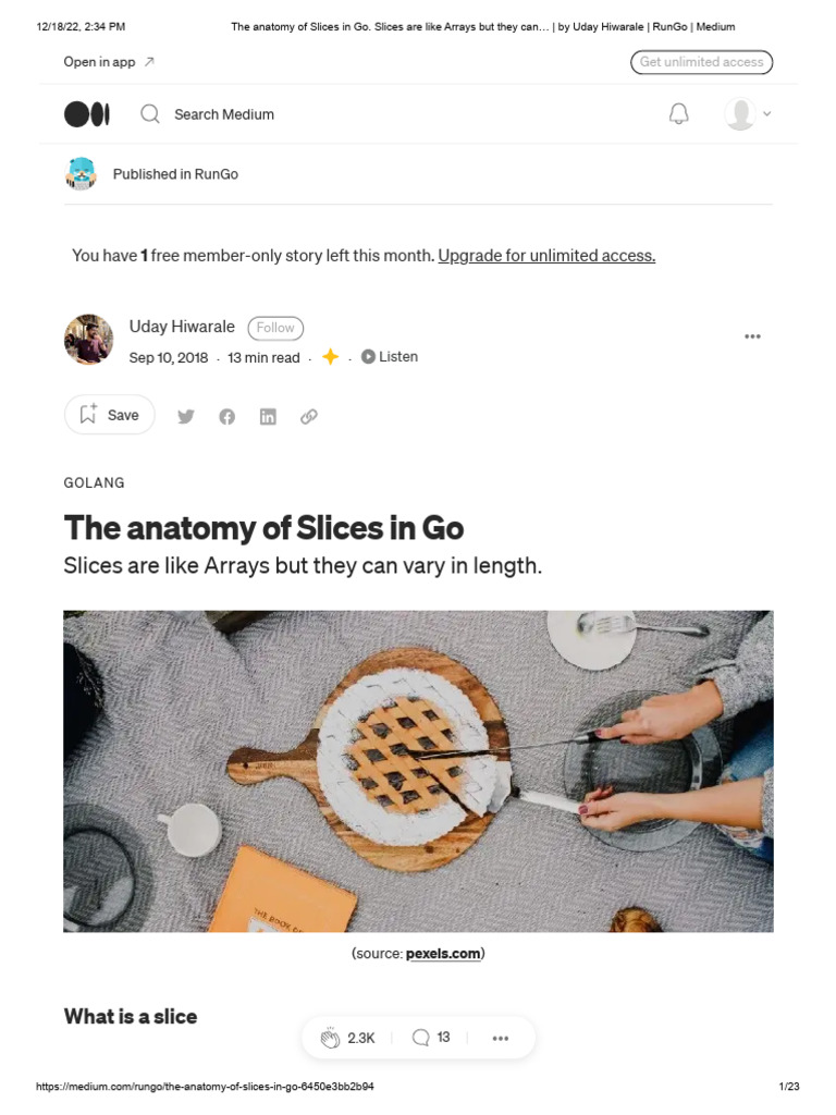 05-The Anatomy of Slices in Go. Slices Are Like Arrays but They Can ...