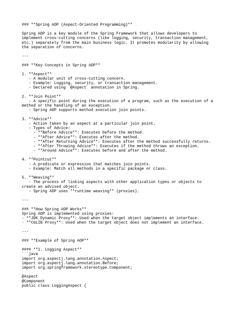 CorejavaInterviewBooster15 | PDF | Spring Framework | Software Engineering
