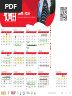 Calendario Escolar UAEM 2025-2026 | PDF