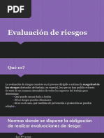 Evaluación de Riesgos Método BS8800 | PDF | Riesgo | Evaluación de riesgos
