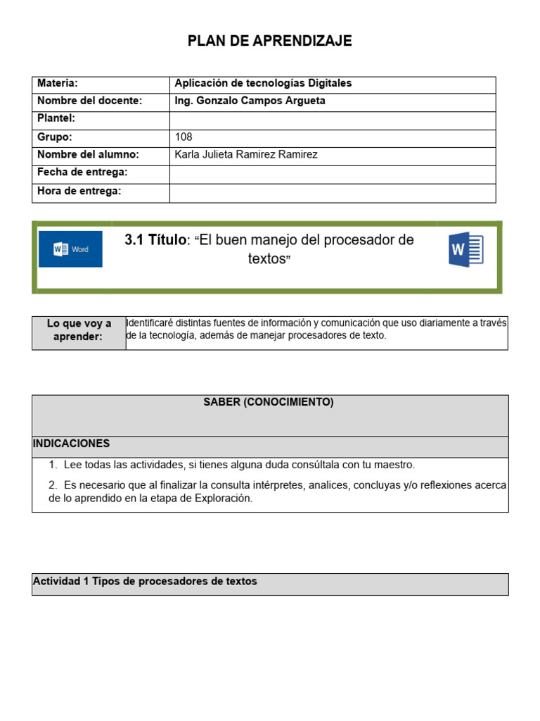 Evidencia 2.2-1 Introducci-N A Scratch - Docx DCDI | PDF | Procesador de textos | Microsoft Word