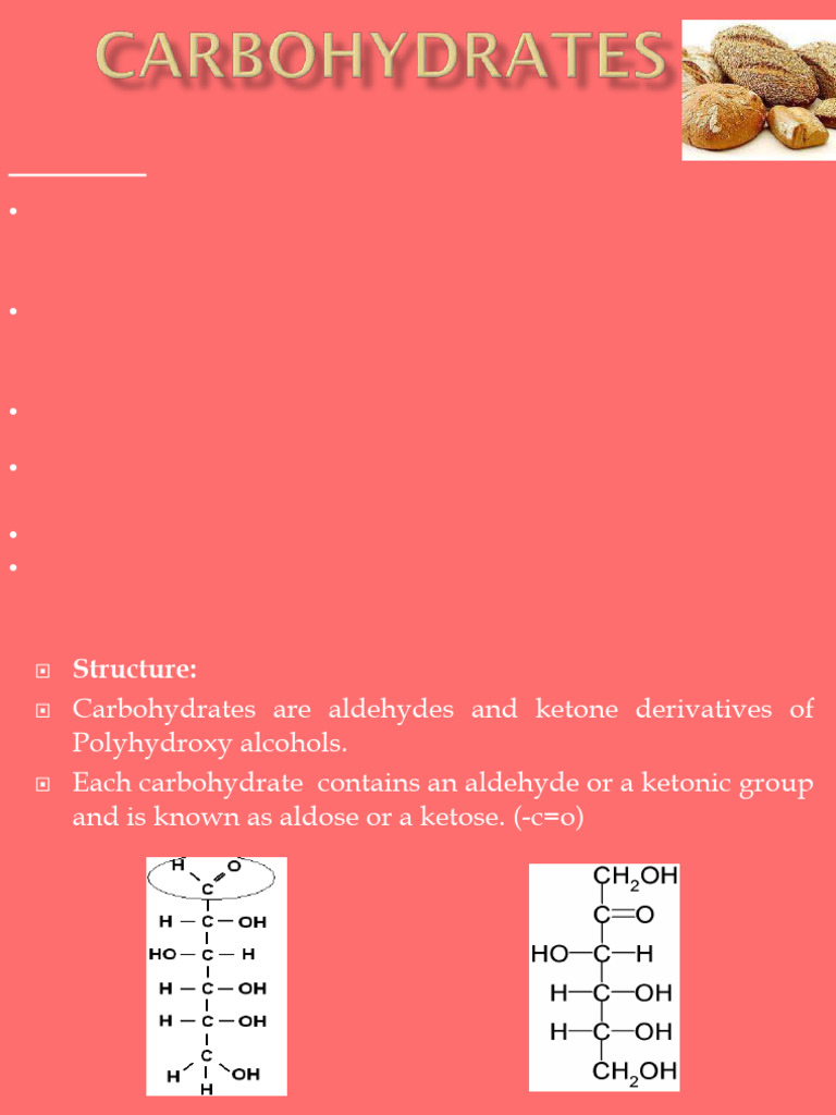 Carbohydrates: Structure and Functions | PDF | Carbohydrates | Lipid