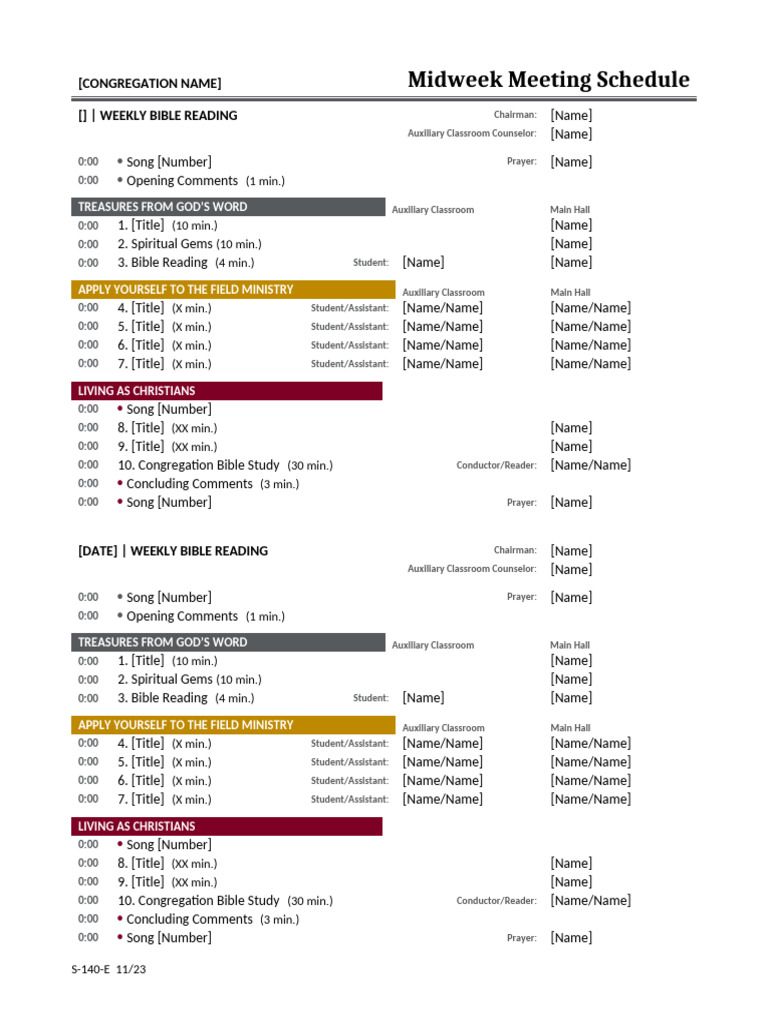 S-140_E (1) | PDF | Prayer | Abrahamic Religions